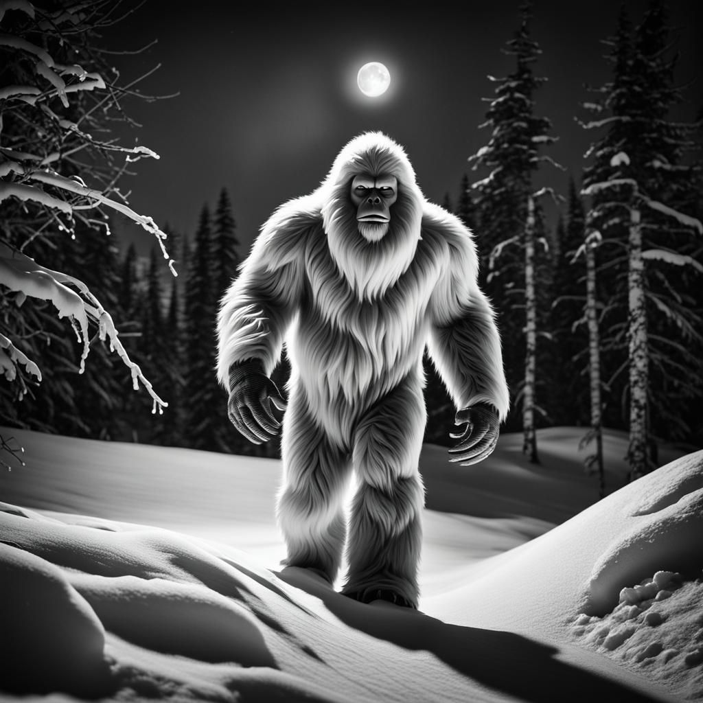 The Original YETI - AI Generated Artwork - NightCafe Creator