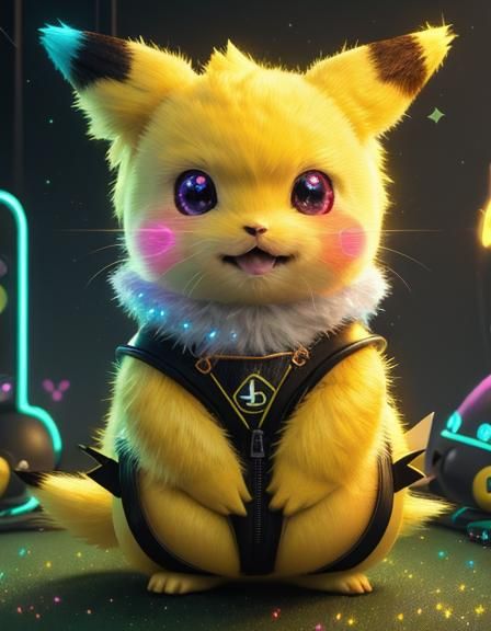Pikachu - AI Generated Artwork - NightCafe Creator