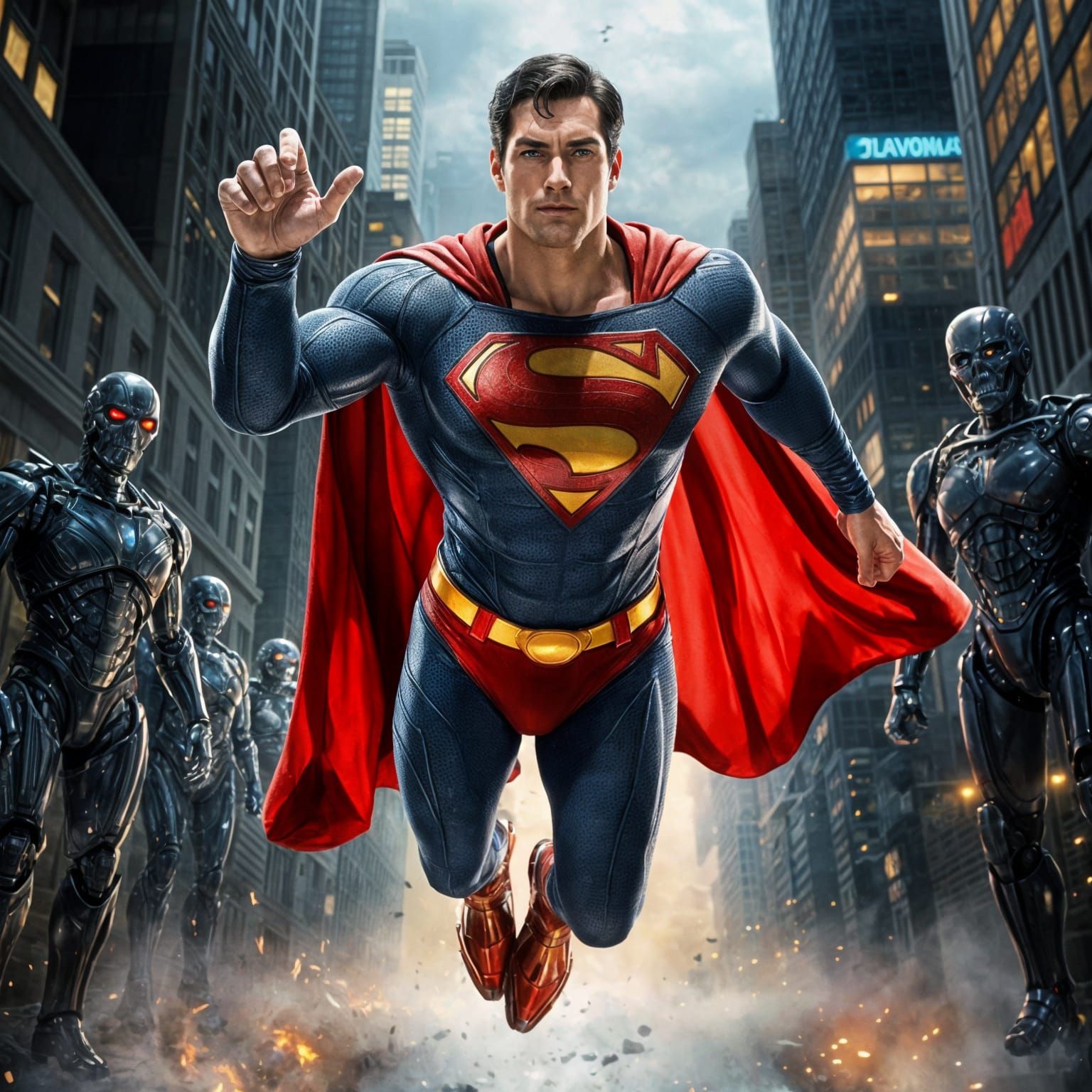 Superman -v- The Terminator - Superman -v- The Terminator