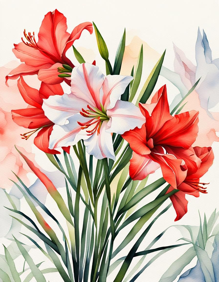 Beautiful flowers 19 - AI Generated Artwork - NightCafe Creator