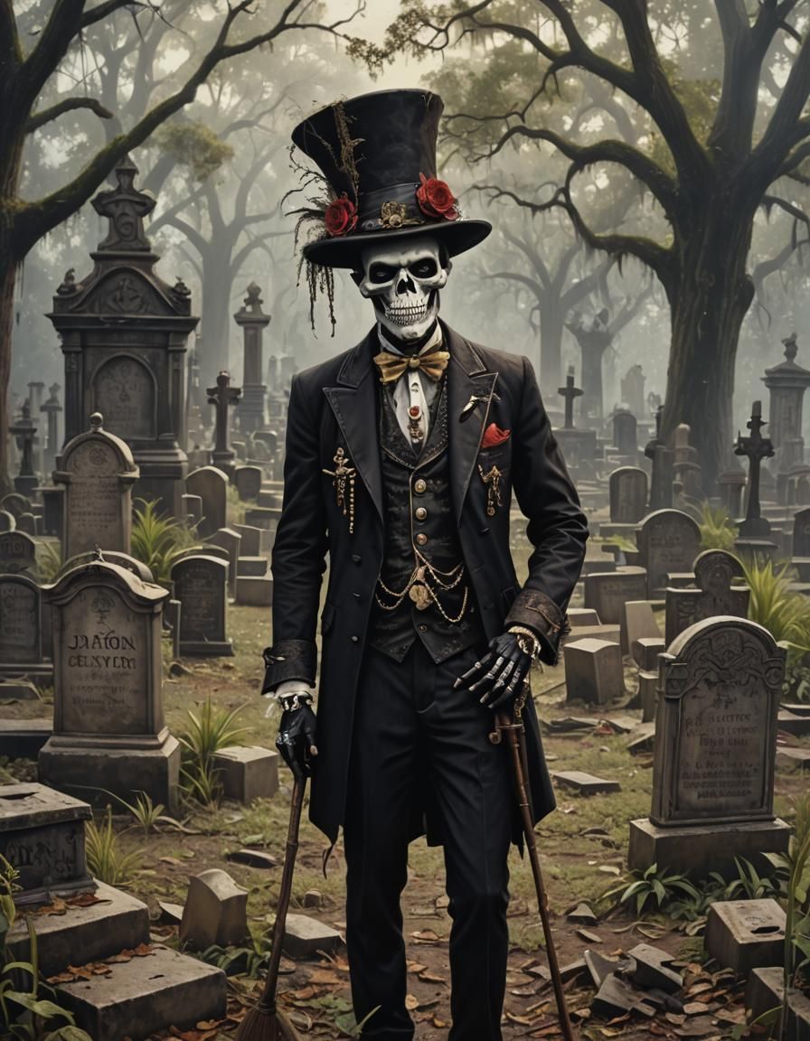 new orleans baron samedi graveyard - AI Generated Artwork - NightCafe ...