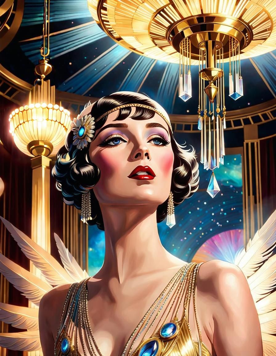 Great Gatsby Bash v1 - AI Generated Artwork - NightCafe Creator