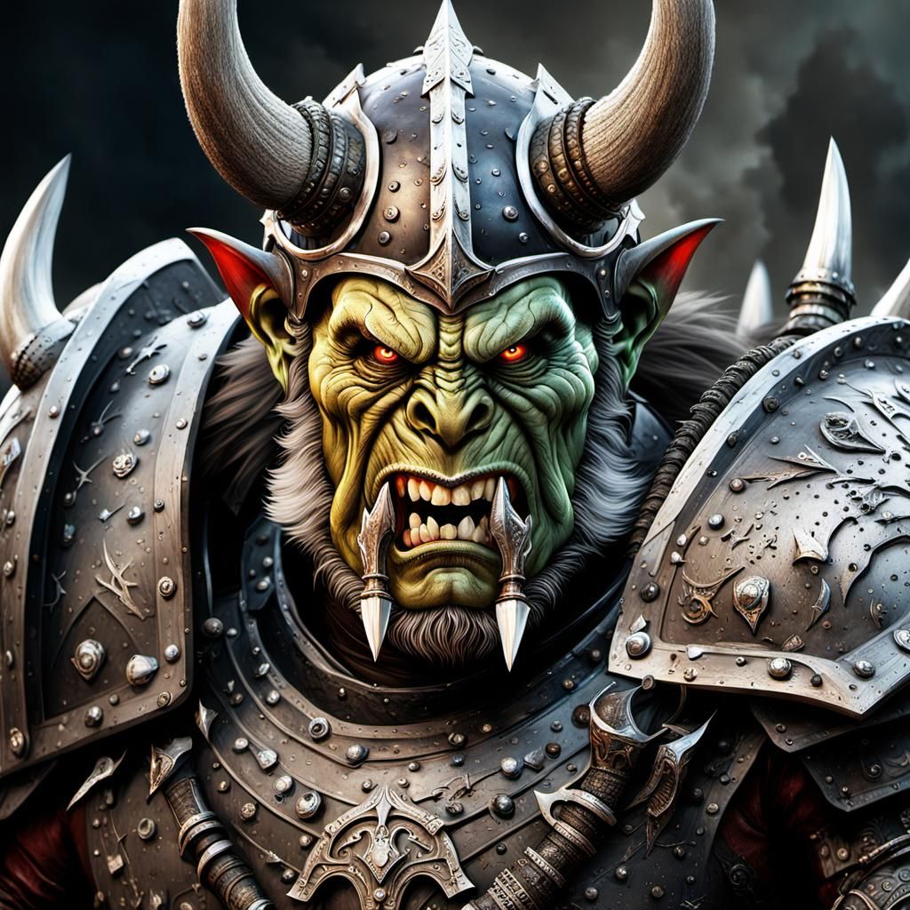 Orc Warrior - AI Generated Artwork - NightCafe Creator