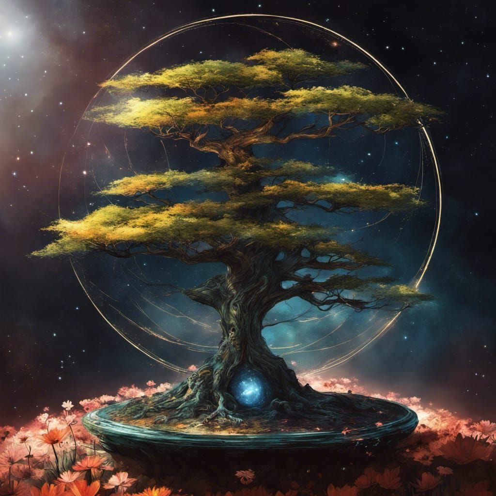 sacred tree - AI Generated Artwork - NightCafe Creator