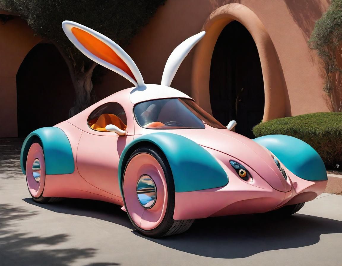 Unconventional fantasy sports car "The Rabbit" (Juggernaut XL v5) - AI ...