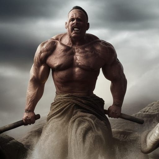 Strongman - AI Generated Artwork - NightCafe Creator