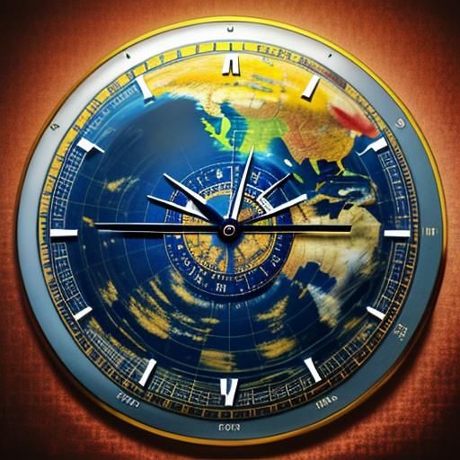 traveling across time zones - AI Generated Artwork - NightCafe Creator