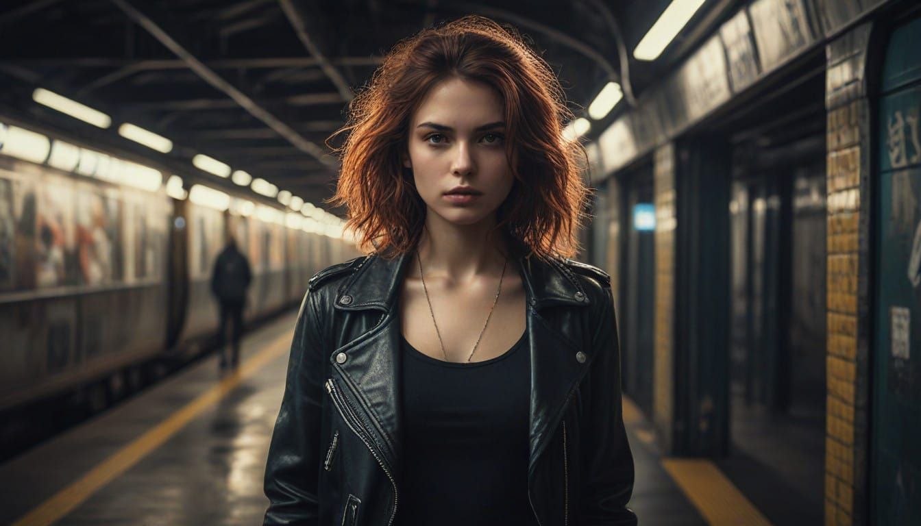 Urban Fantasy Subway Station - Urban Fantasy Subway Station