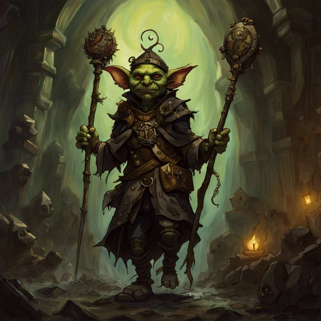 A goblin priest - AI Generated Artwork - NightCafe Creator