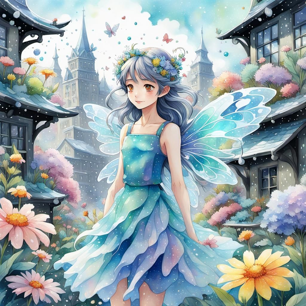 Spring Faerie - AI Generated Artwork - NightCafe Creator