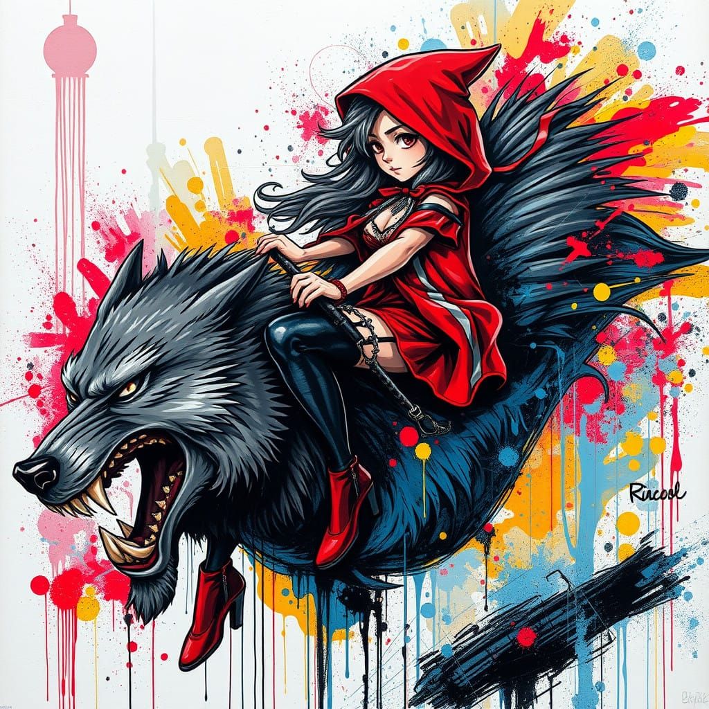 Little Red Riding Hood - Little Red Riding Hood Rides the Bi...