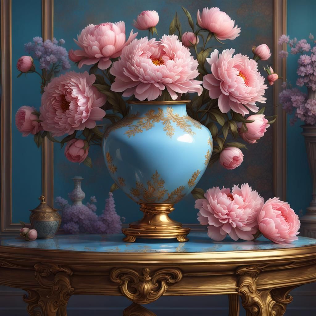 A Fancy Vase - AI Generated Artwork - NightCafe Creator
