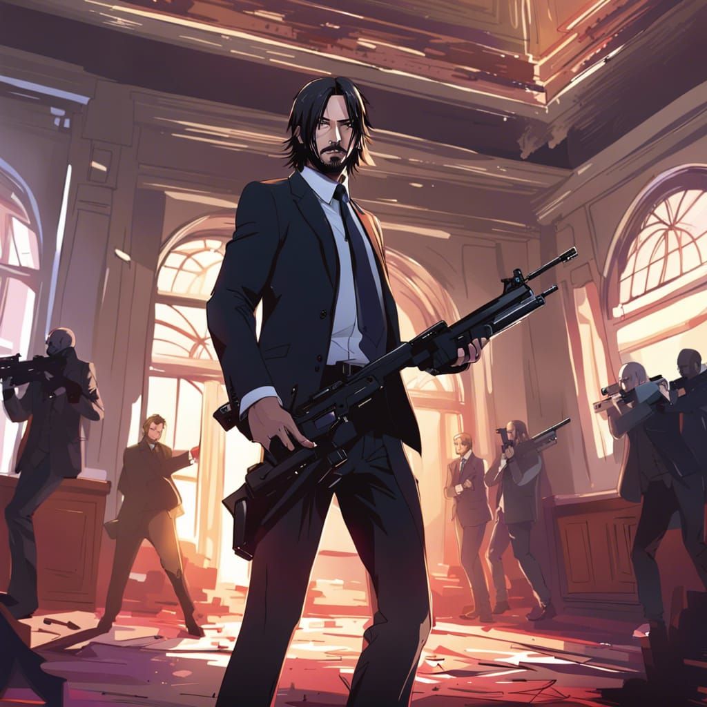 john wick - AI Generated Artwork - NightCafe Creator