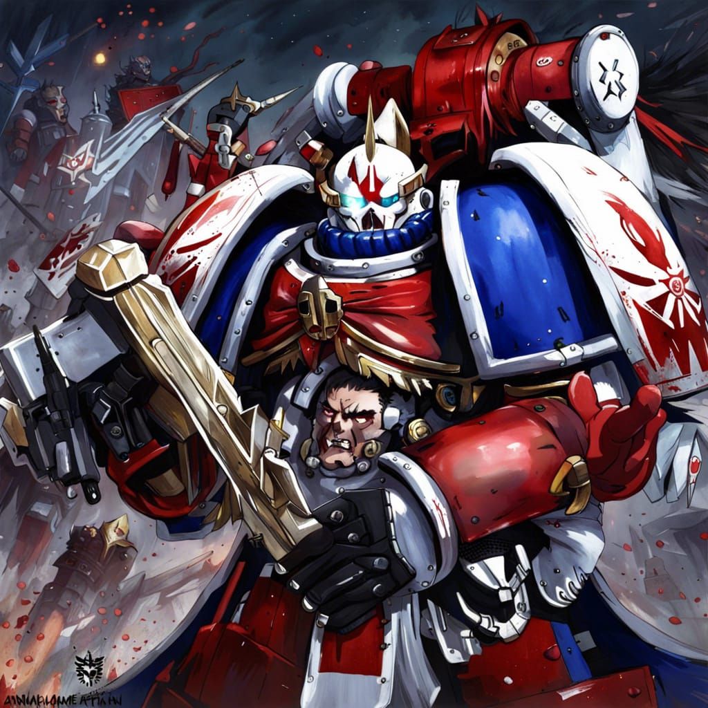 world eaters loyalist warhammer 40k - AI Generated Artwork - NightCafe ...