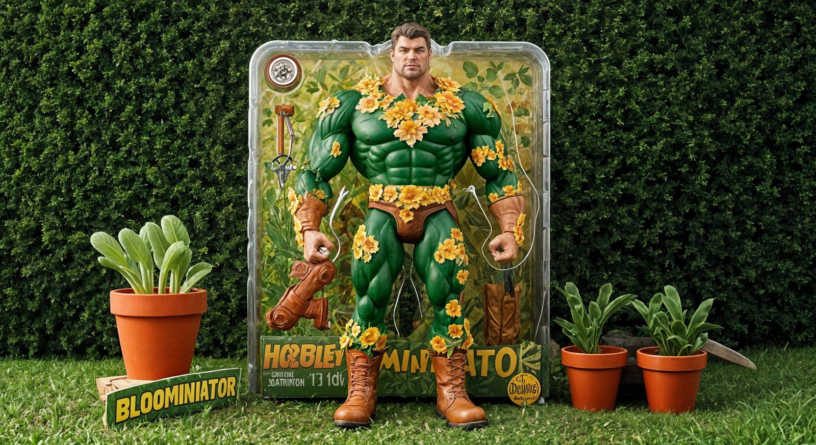 Action Figure Box - Bloominator 3.0 - Superhero Gardener