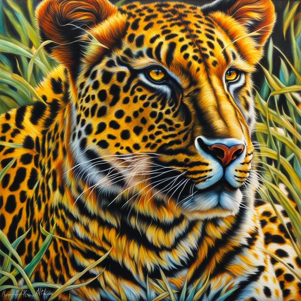 Leopard - AI Generated Artwork - NightCafe Creator