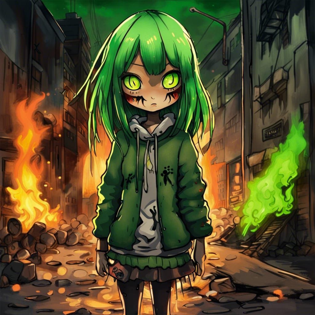 creepy anime picture - AI Generated Artwork - NightCafe Creator