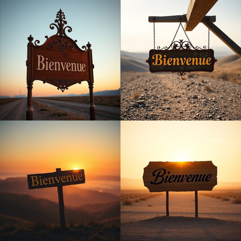 Cinematic Welcome Scene with Empty Spaces and Vign... - AI Art