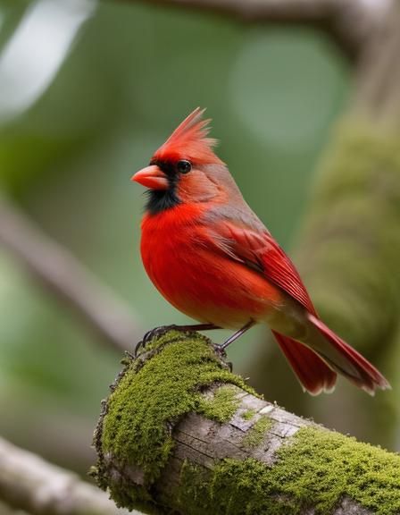 Northern Cardinal - AI Generated Artwork - NightCafe Creator