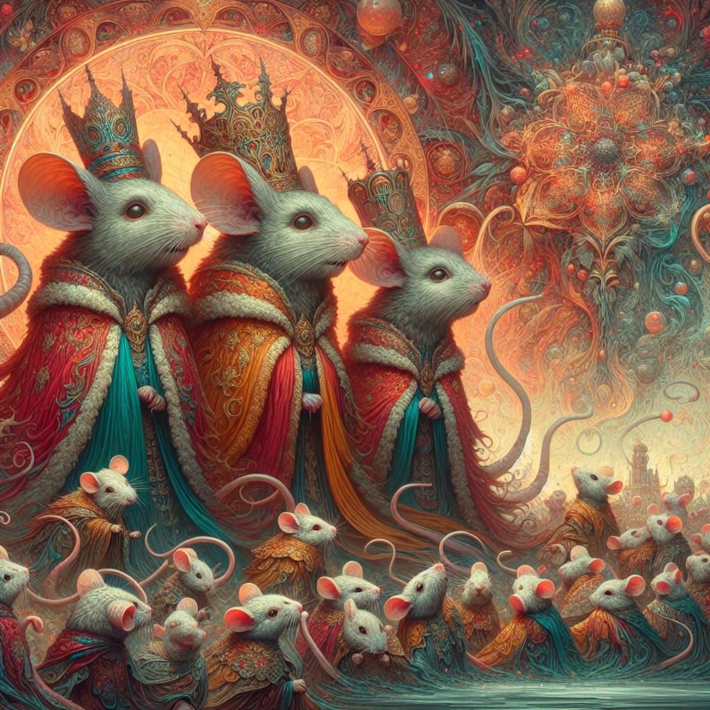 The three wise mice - The three wise mice