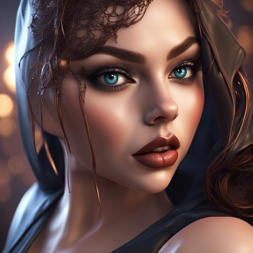 Picture From top, Curvy women, Beautiful eyes, cleverage, D Cup, Full ...