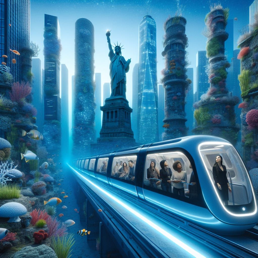 Atlantis Reborn: The Underwater Metro of NYC