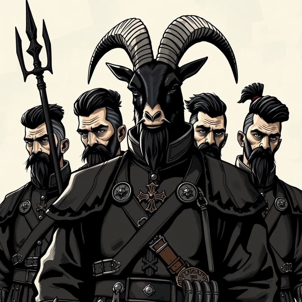 Sons of the Black Goat - Warriors of the Black Goat Clan