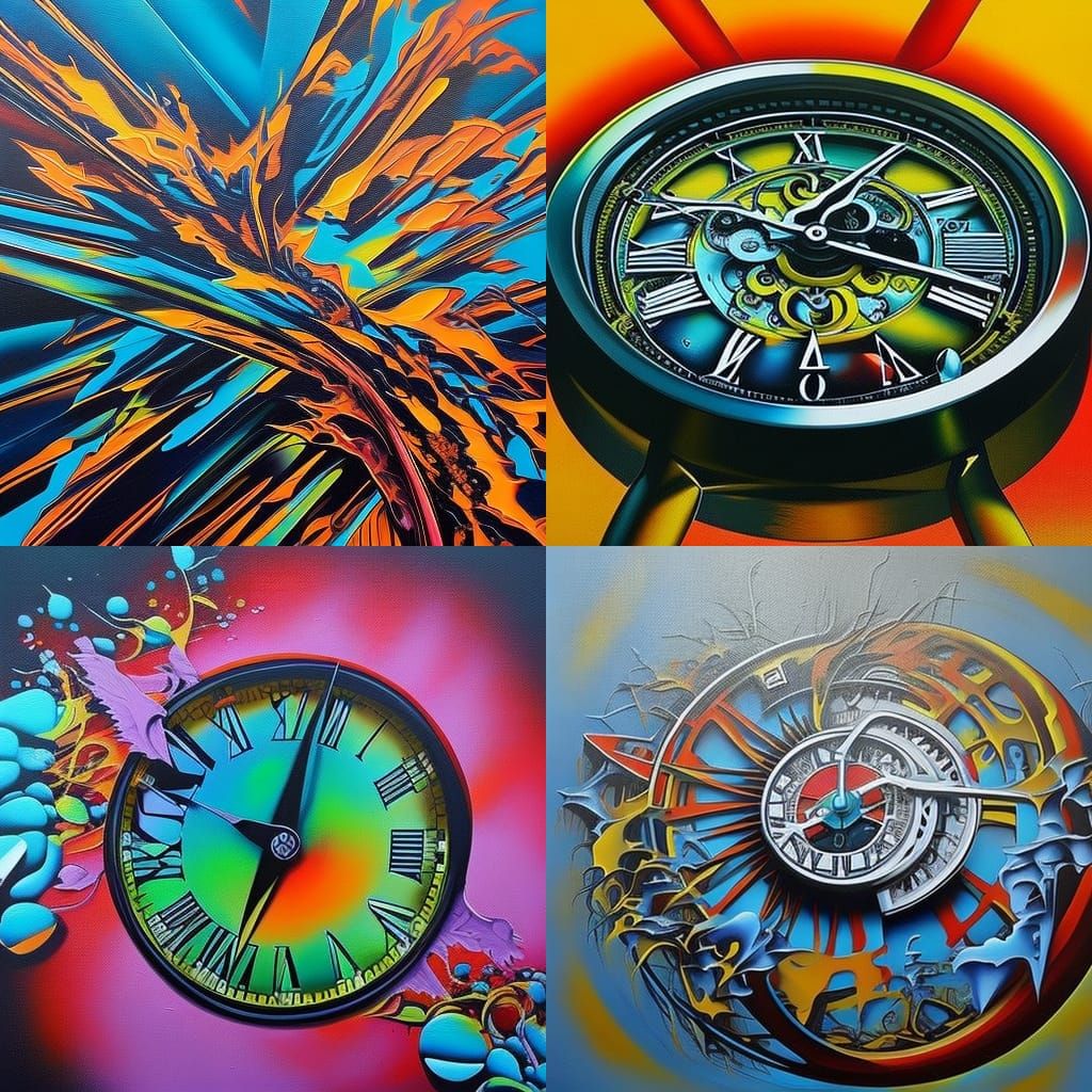 clock - AI Generated Artwork - NightCafe Creator