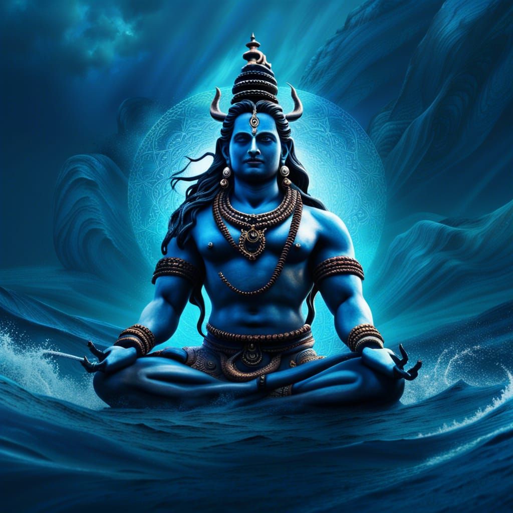 LORD SHIVA - AI Generated Artwork - NightCafe Creator