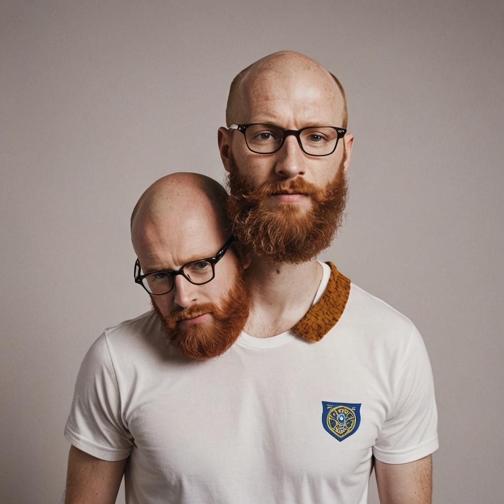 Two heads better than one !! - AI Generated Artwork - NightCafe Creator