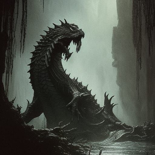 Water Beast - AI Generated Artwork - NightCafe Creator