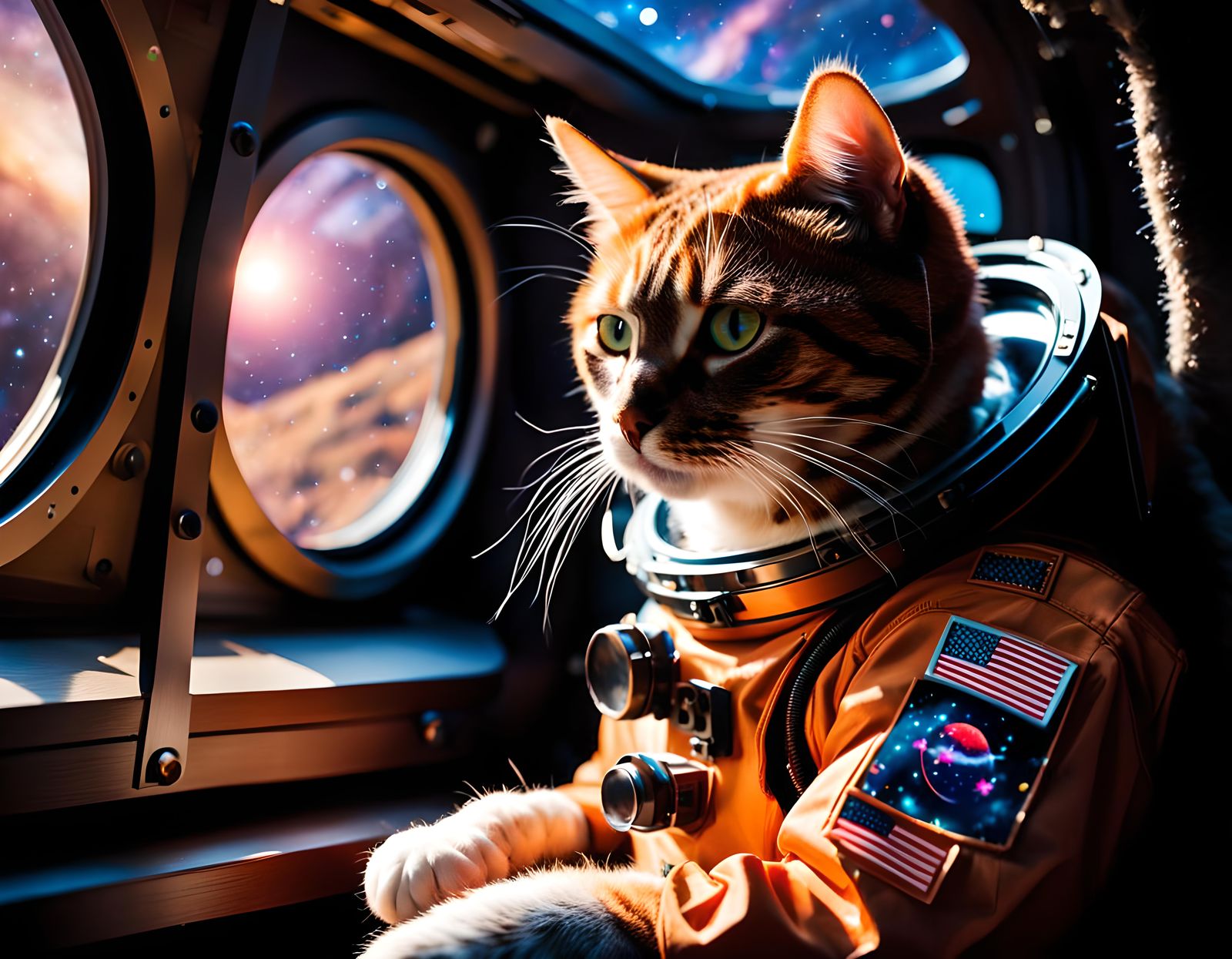 Catstronaut - AI Generated Artwork - NightCafe Creator