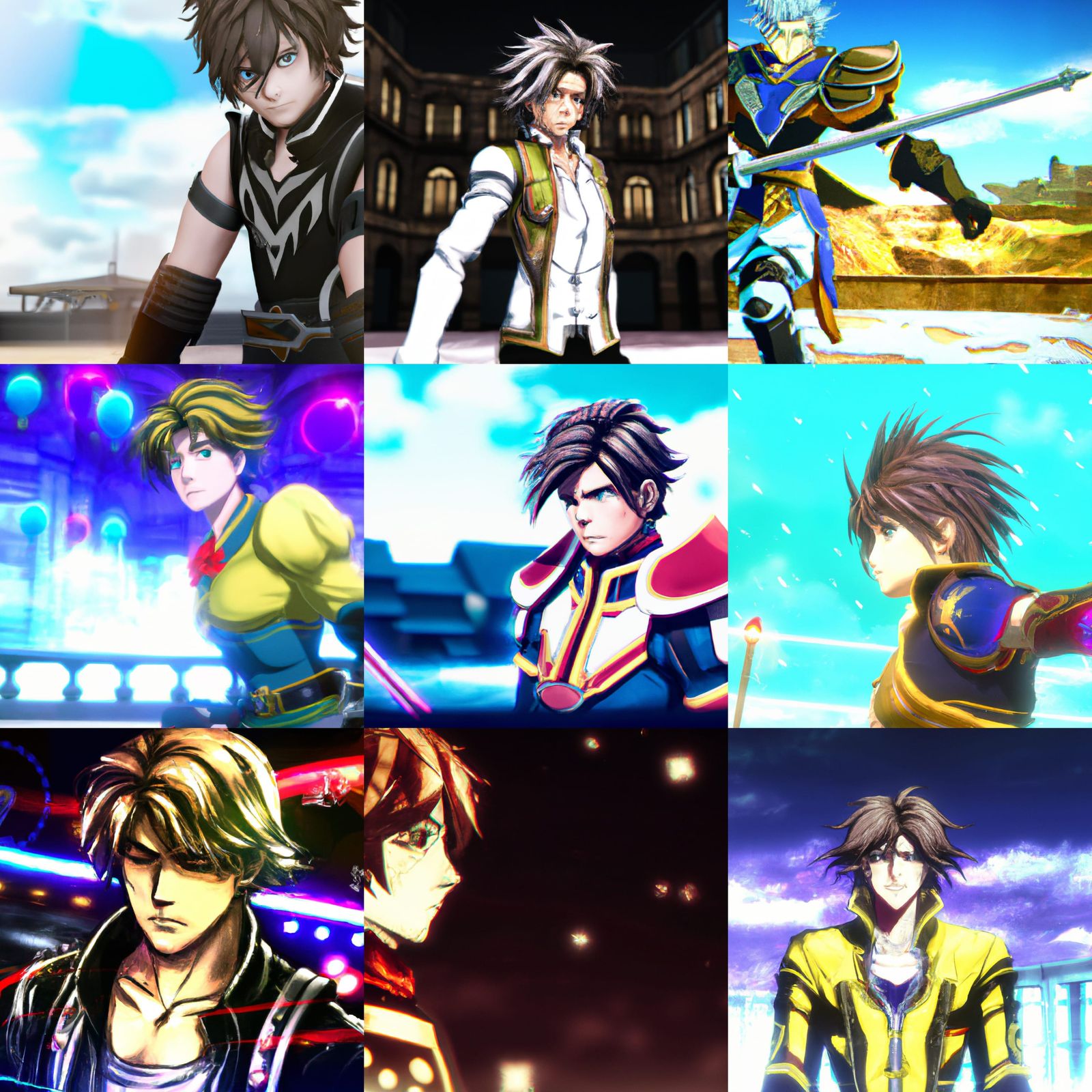 Eiji From Battle Arena Toshinden Video Game Series, By Japanese ...