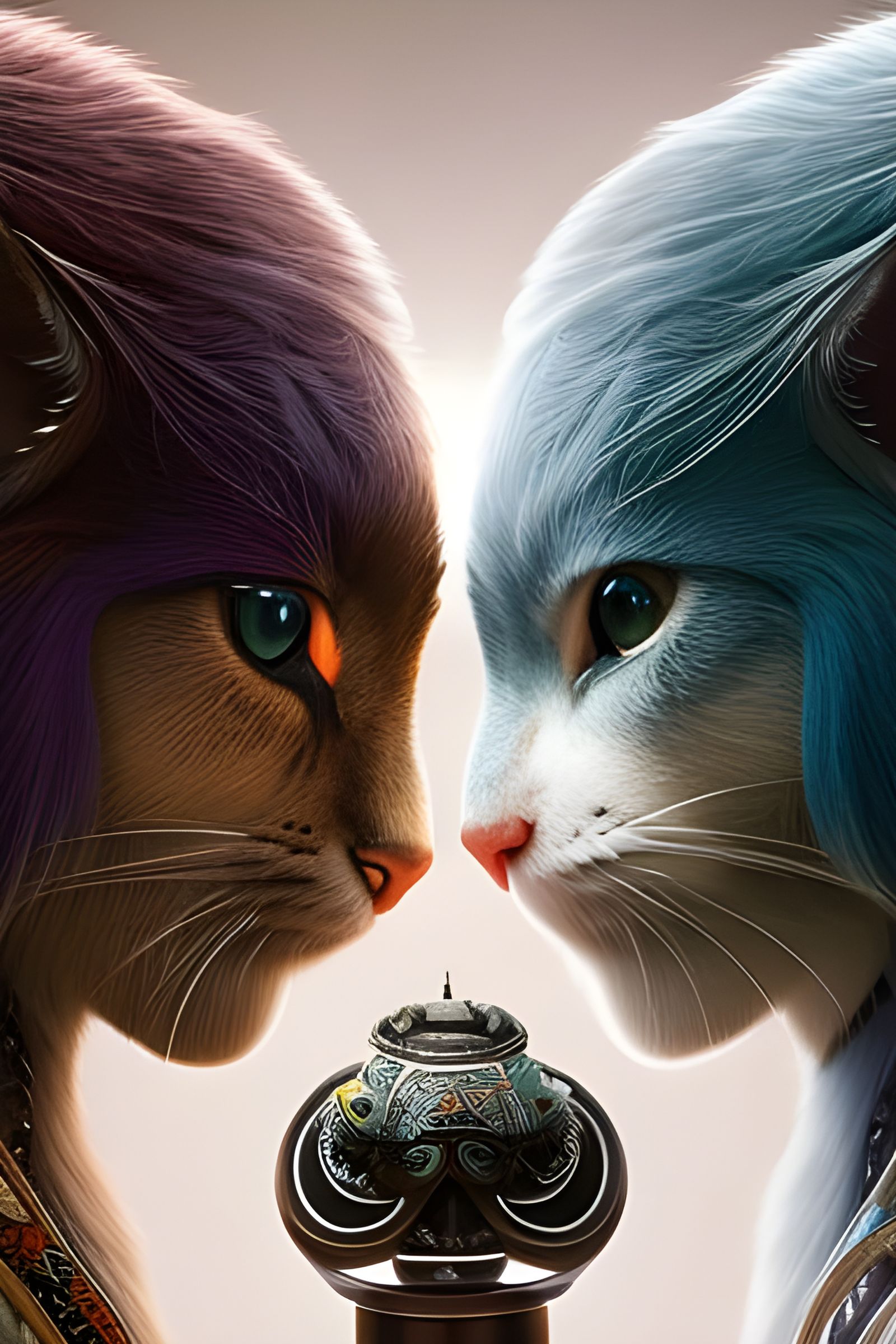 Fantasy cats - AI Generated Artwork - NightCafe Creator