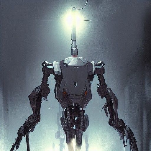 Attack of the Killer Robots - AI Generated Artwork - NightCafe Creator