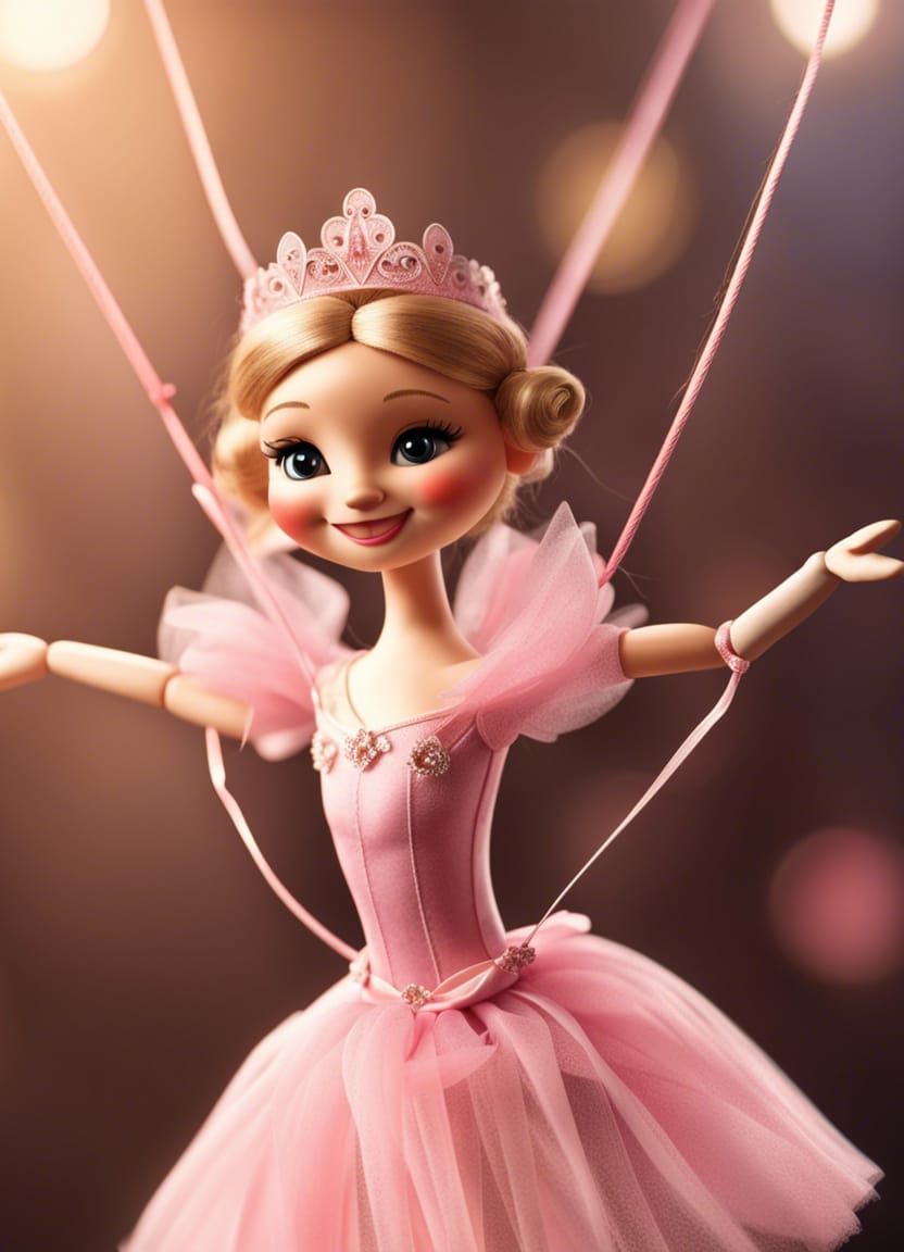 princess ballerina puppet - AI Generated Artwork - NightCafe Creator
