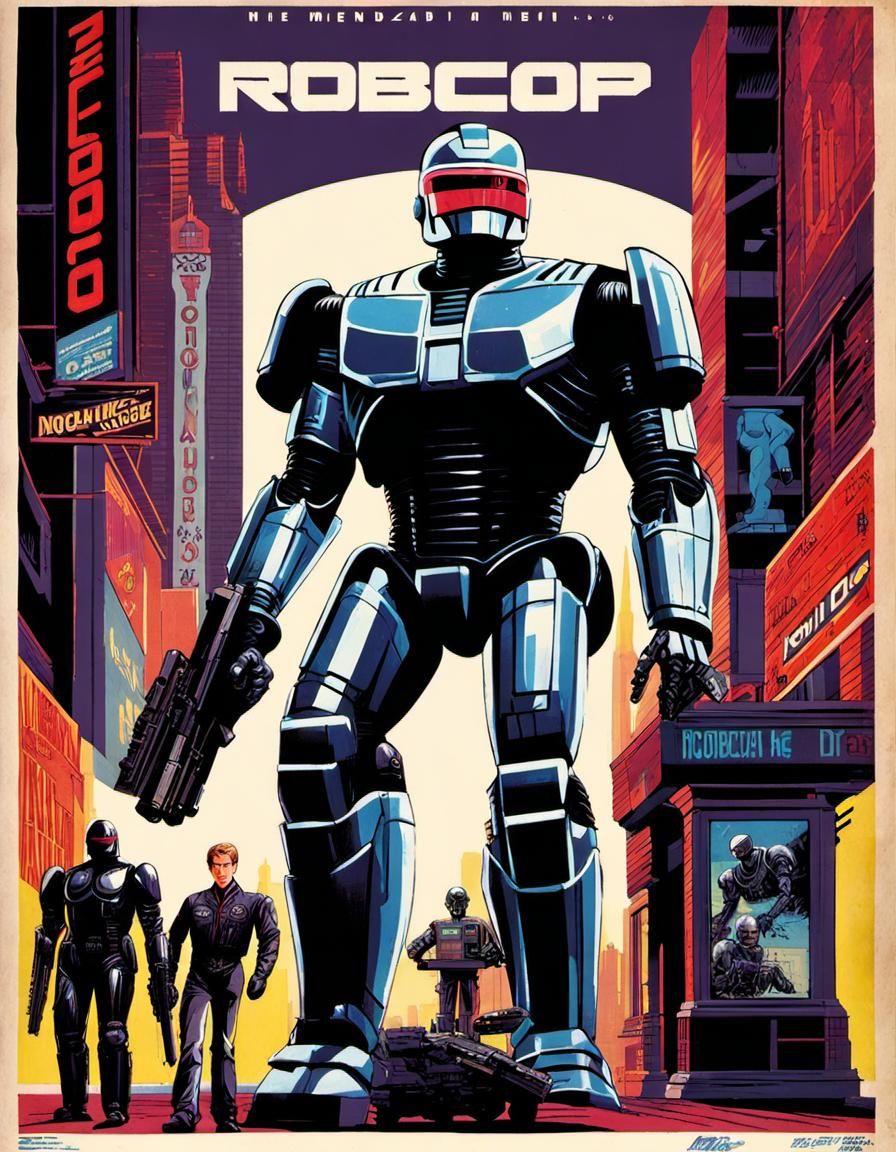RobCop - AI Generated Artwork - NightCafe Creator