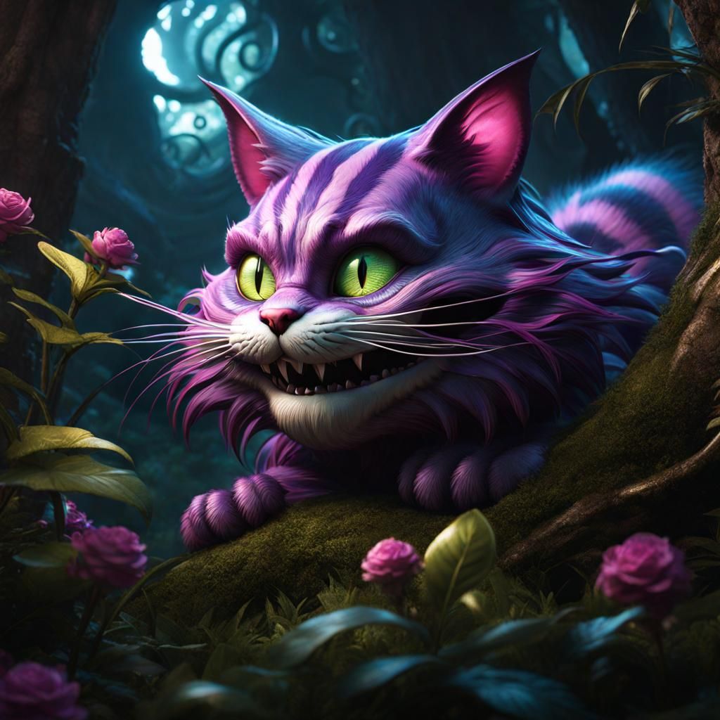 The cheshire cat mutation - AI Generated Artwork - NightCafe Creator