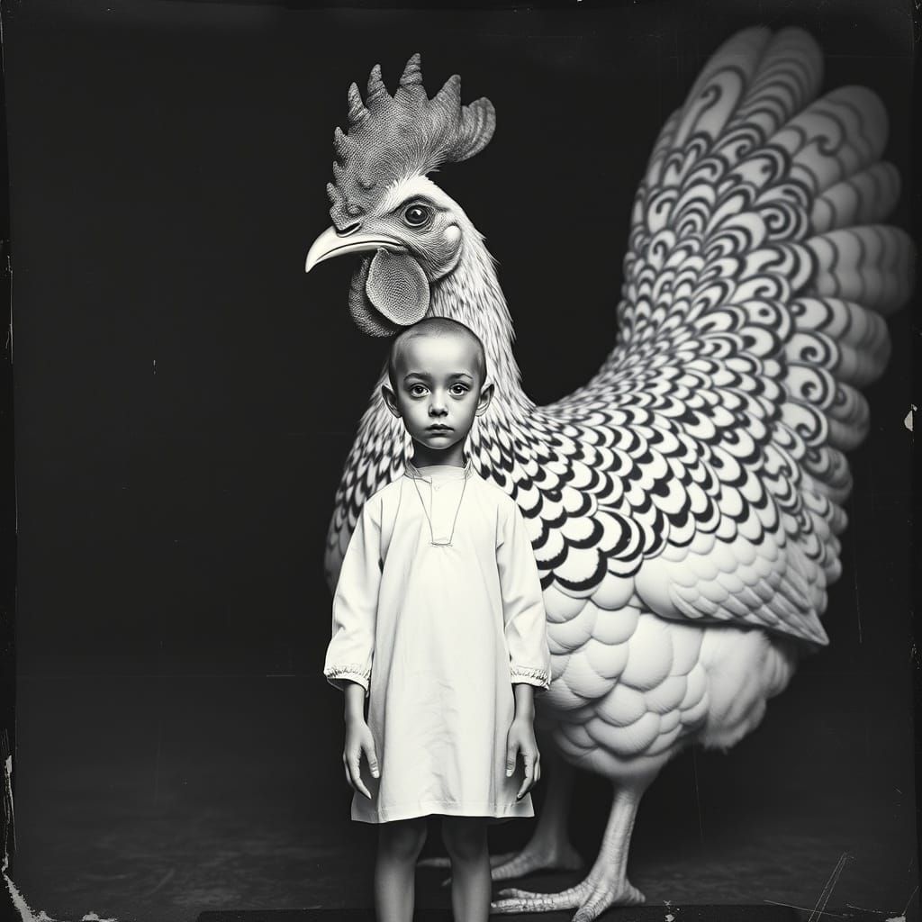 🥇Wee Joey's Chicken Fear (Family Portrait 6)