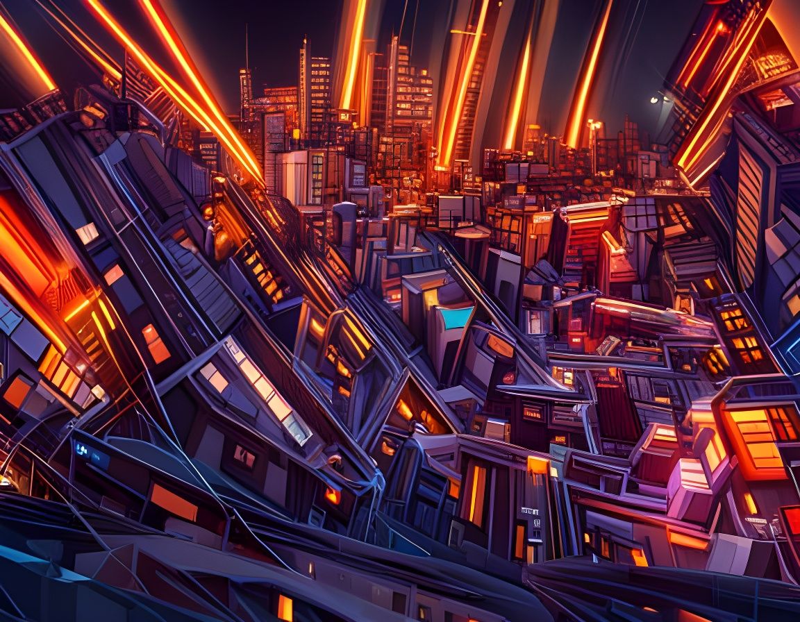 DISTORTED - AI Generated Artwork - NightCafe Creator