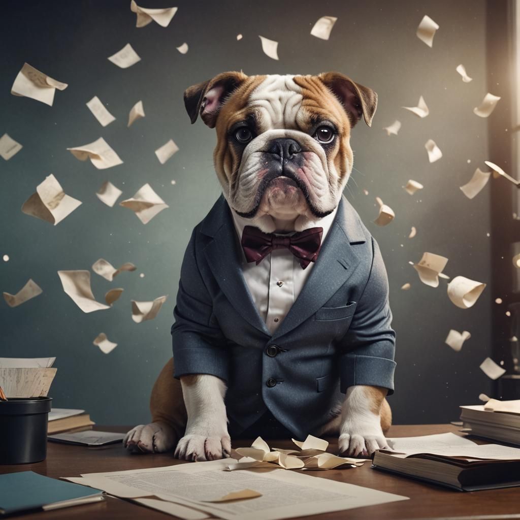 dog boss - AI Generated Artwork - NightCafe Creator