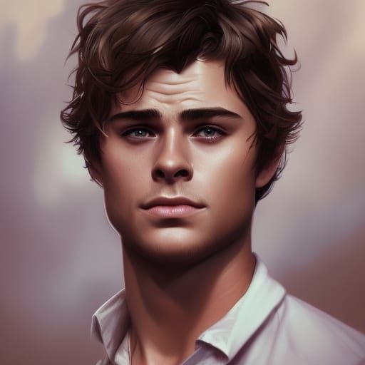 Zach Efron Fan Art - AI Generated Artwork - NightCafe Creator