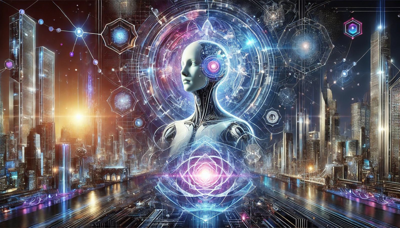 now and future, digitalism4art painting style - AI Generated Artwork ...