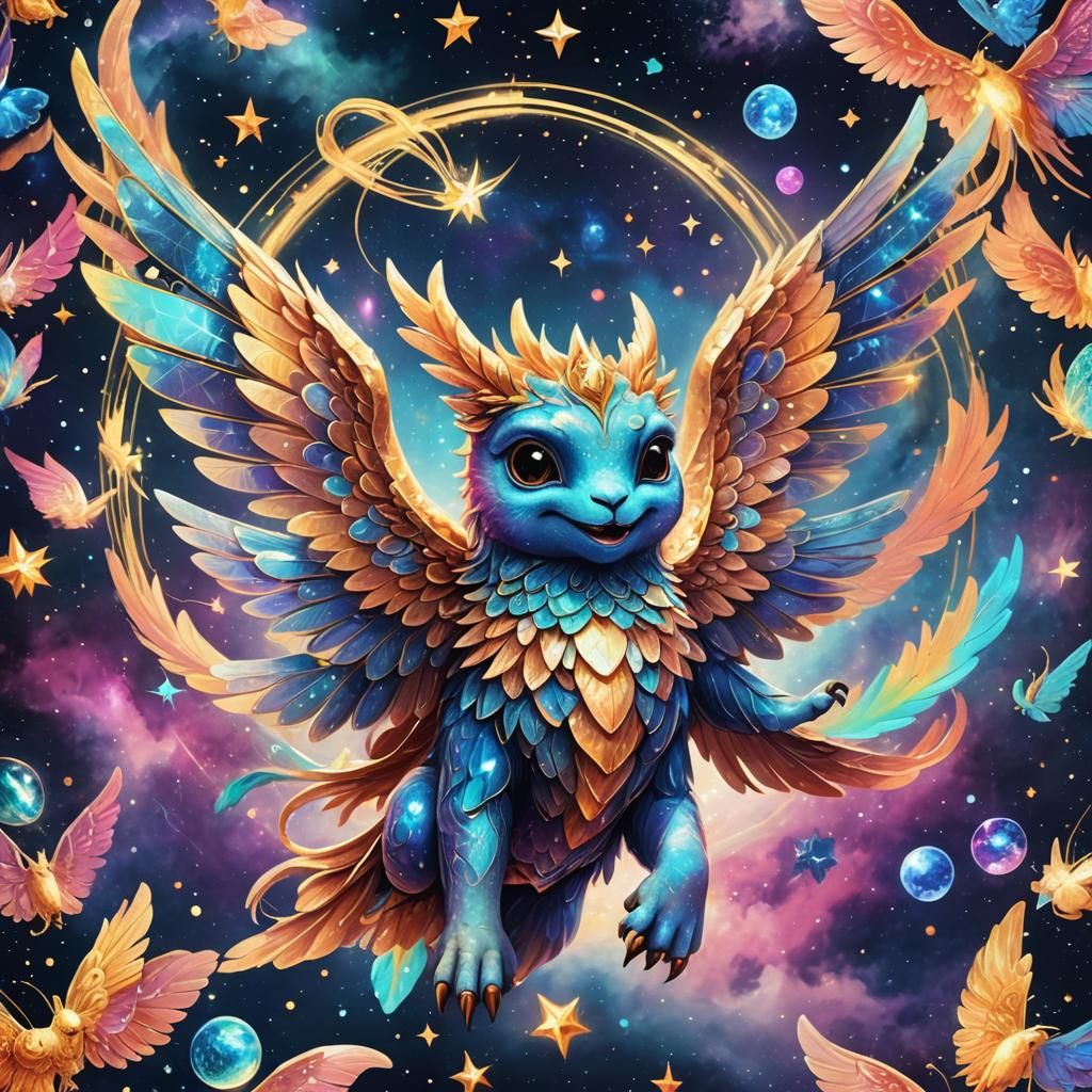 Colorful Fantasy Animal - AI Generated Artwork - NightCafe Creator