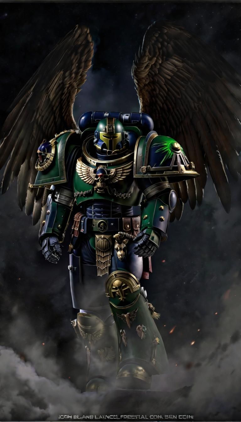 Adeptus Astartes - The Emperor's Angels of Death - AI Generated Artwork ...