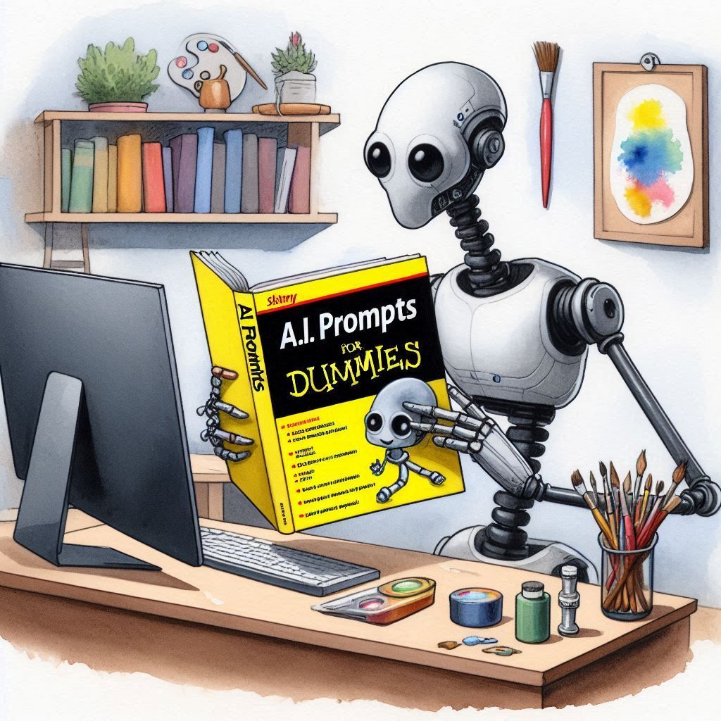AI Prompts for Dummies - AI Generated Artwork - NightCafe Creator