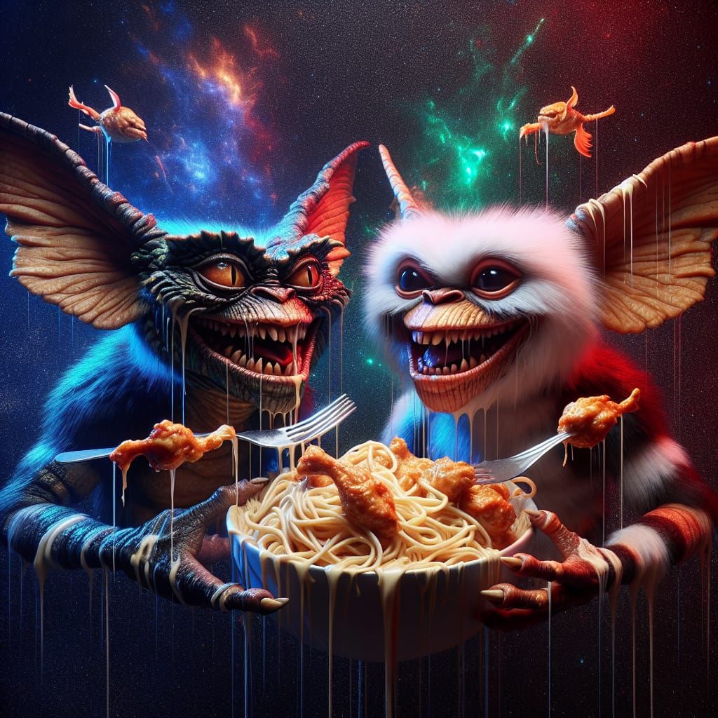 Gremlins - AI Generated Artwork - NightCafe Creator