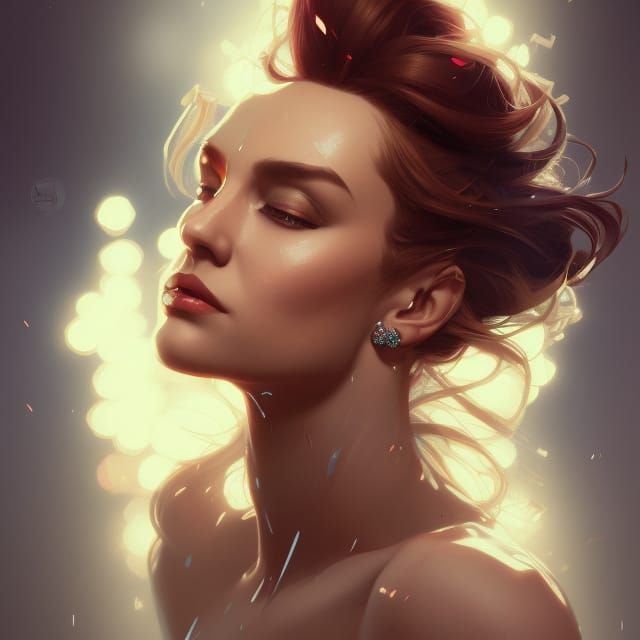 Glamour Queen - AI Generated Artwork - NightCafe Creator