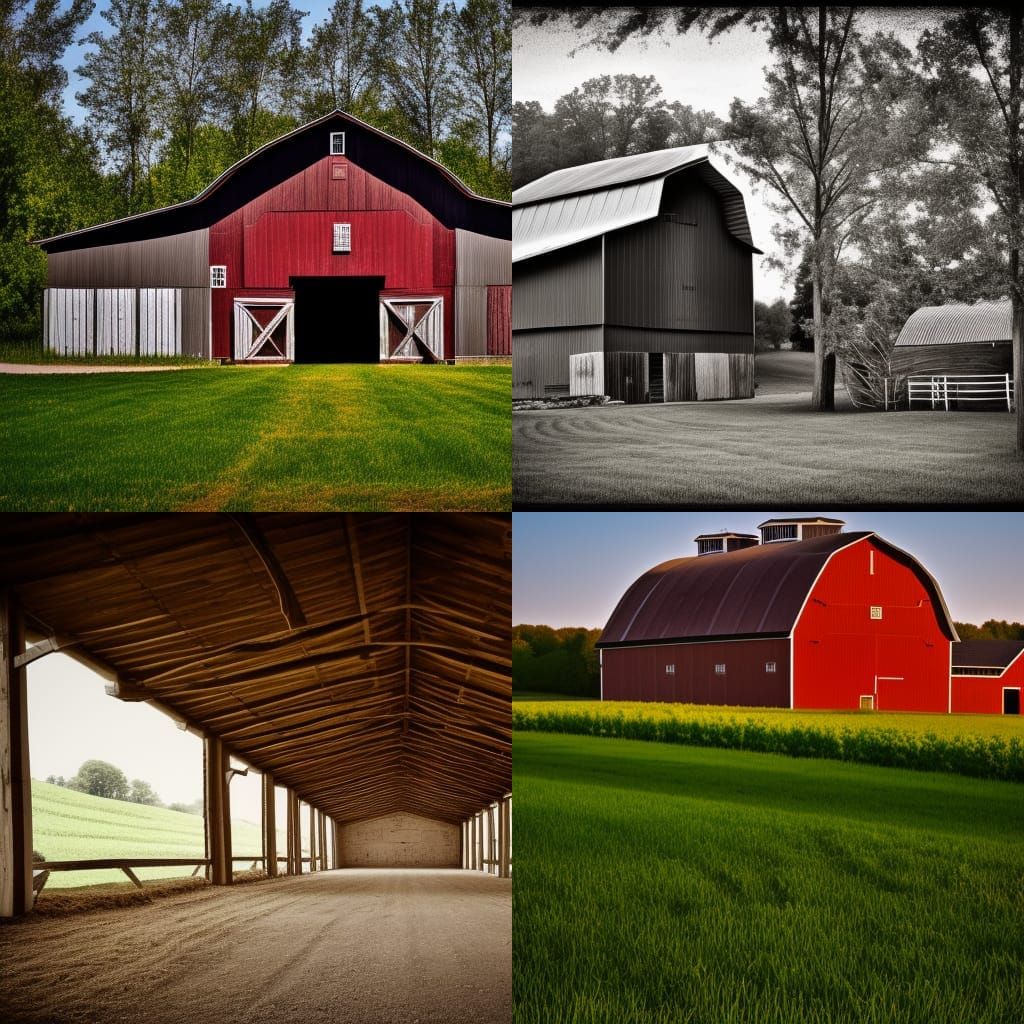 farm barn - AI Generated Artwork - NightCafe Creator