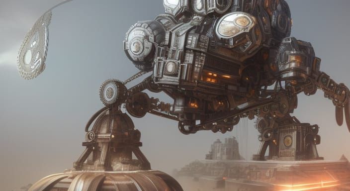Mechanical 1 - AI Generated Artwork - NightCafe Creator
